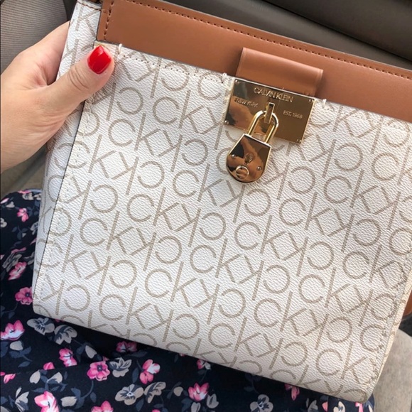 Calvin Klein | Bags | Nwt Calvin Klein Camille Signature Midsized ...